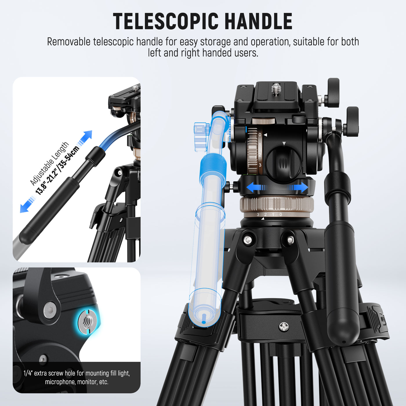 Tripod Head and Accessories – NEEWER