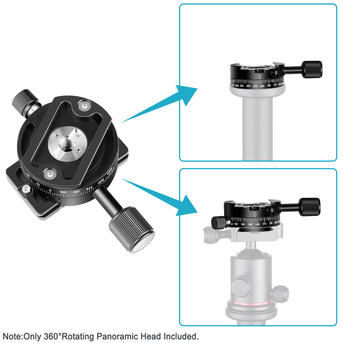 Tripod Head and Accessories – NEEWER