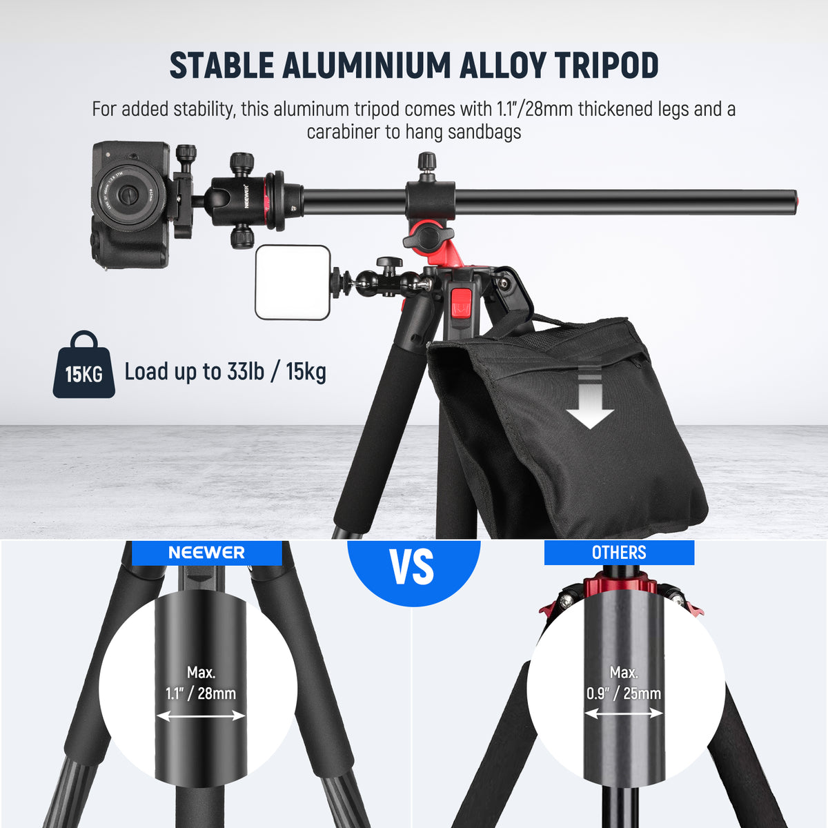 Professional Tripods | Up to 50% Off | Photographic Tripods | NEEWER