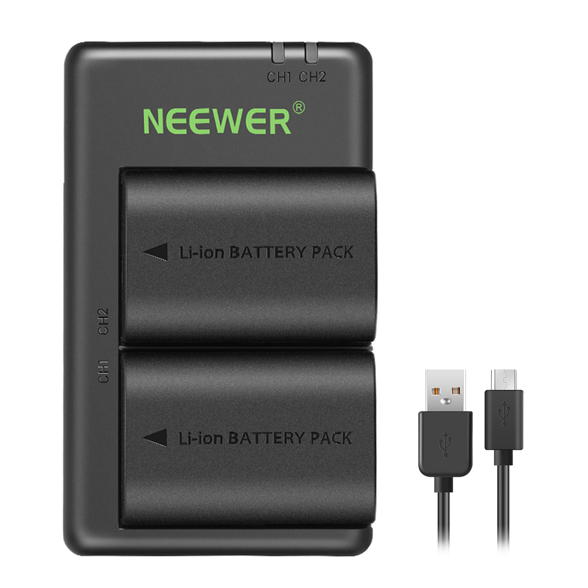 NEEWER LP-E6NH Replacement Li-Ion Battery Set For Canon
