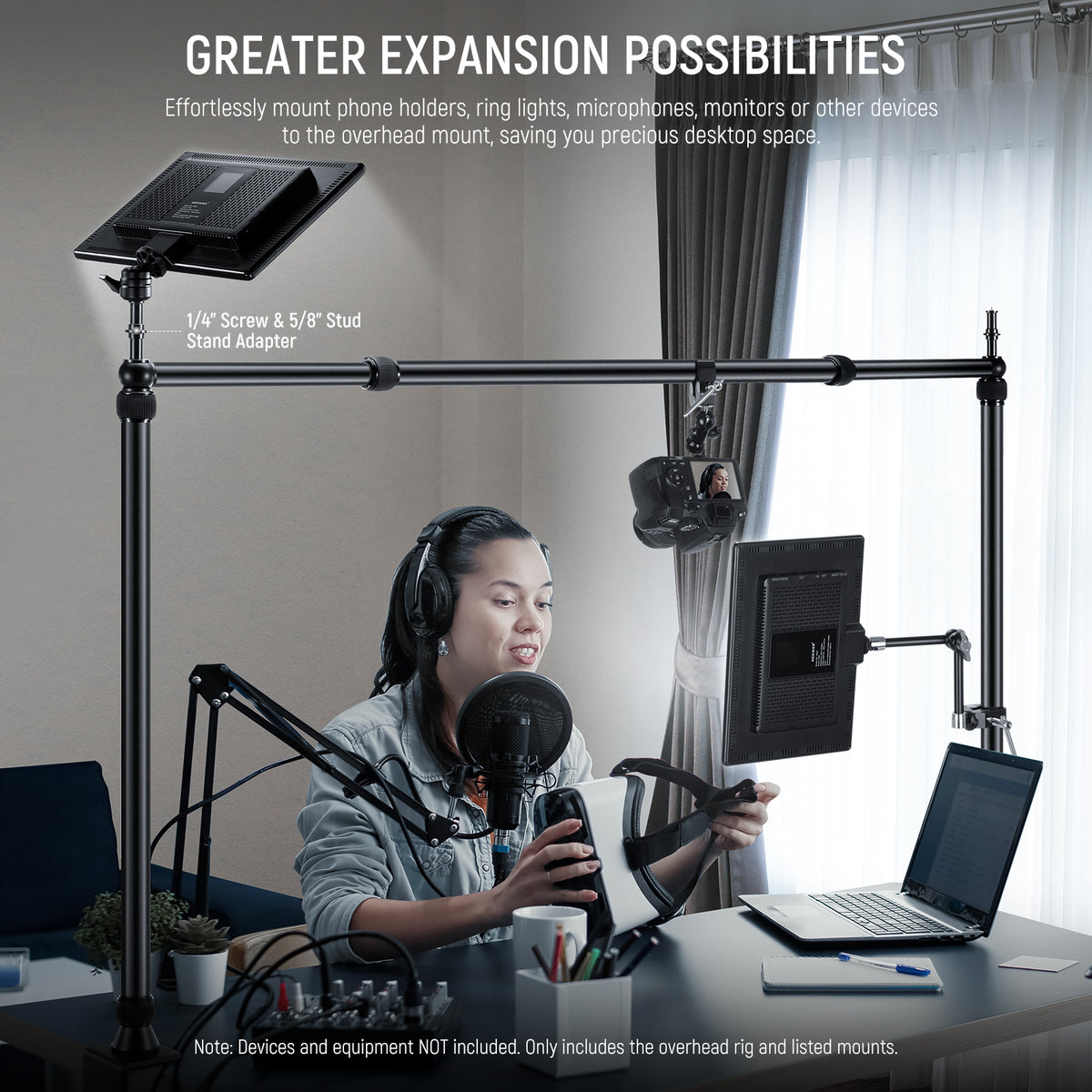 NEEWER NK002 Overhead Camera Mount Rig - NEEWER