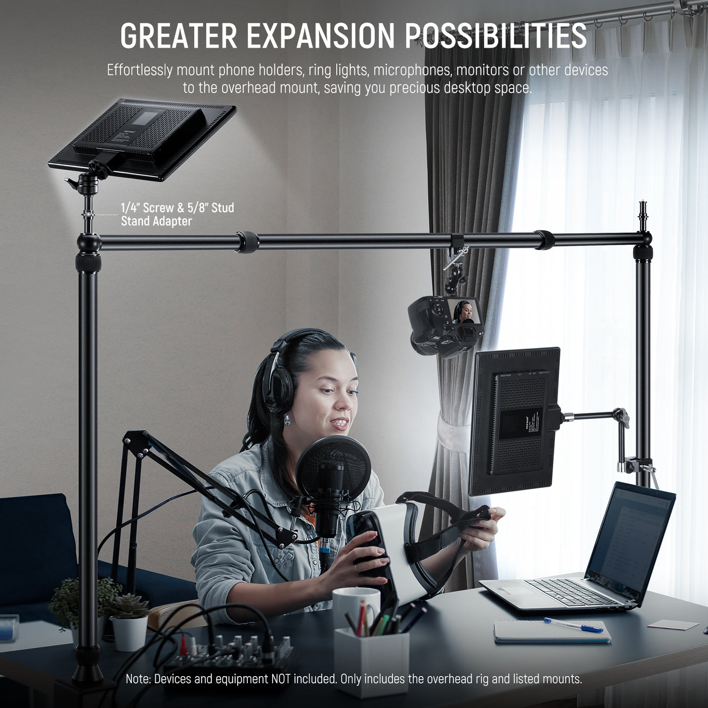 NEEWER NK002 Overhead Camera Mount Rig - NEEWER