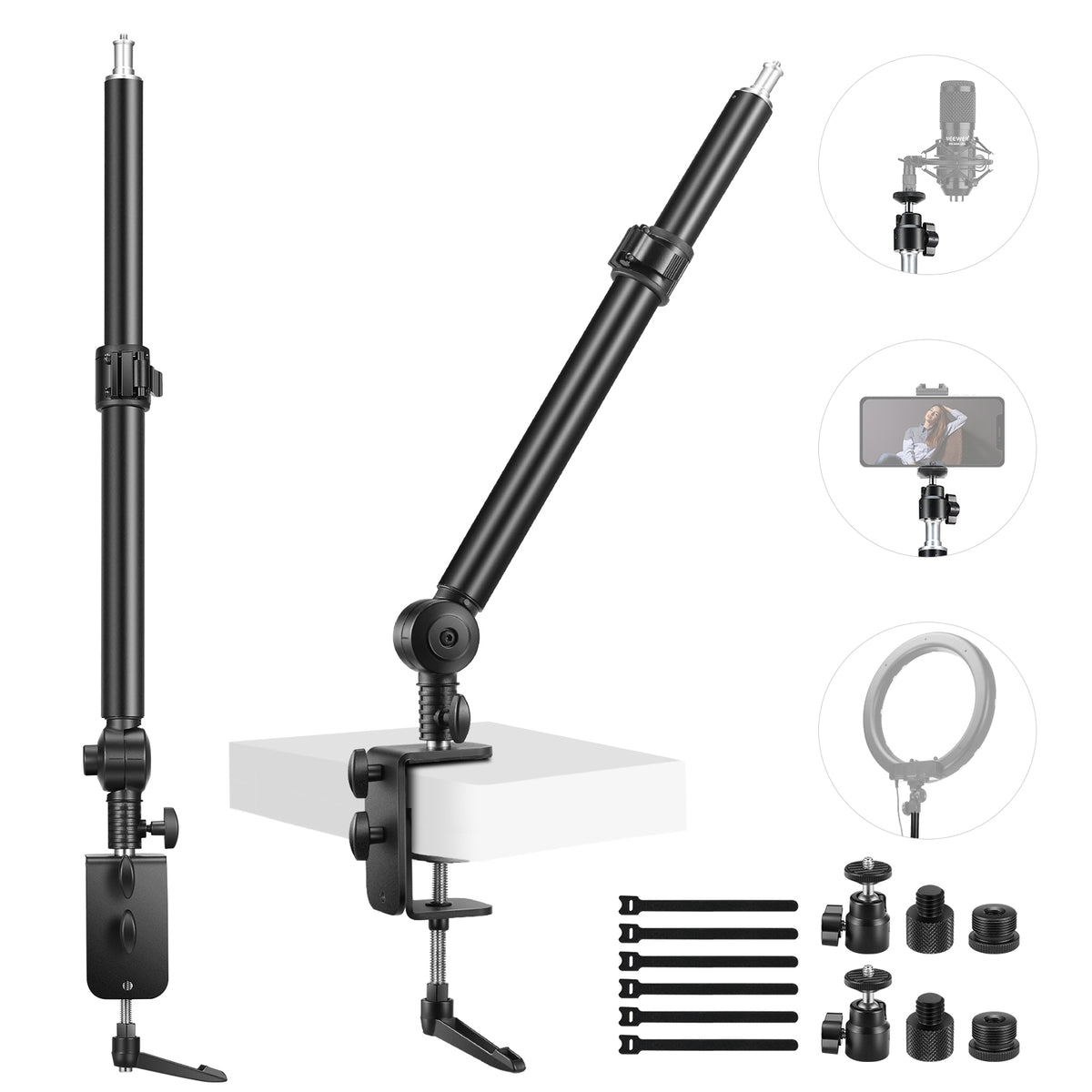 NEEWER ST-DR3560 Desk Mount for Camera | Desk Camera Stand