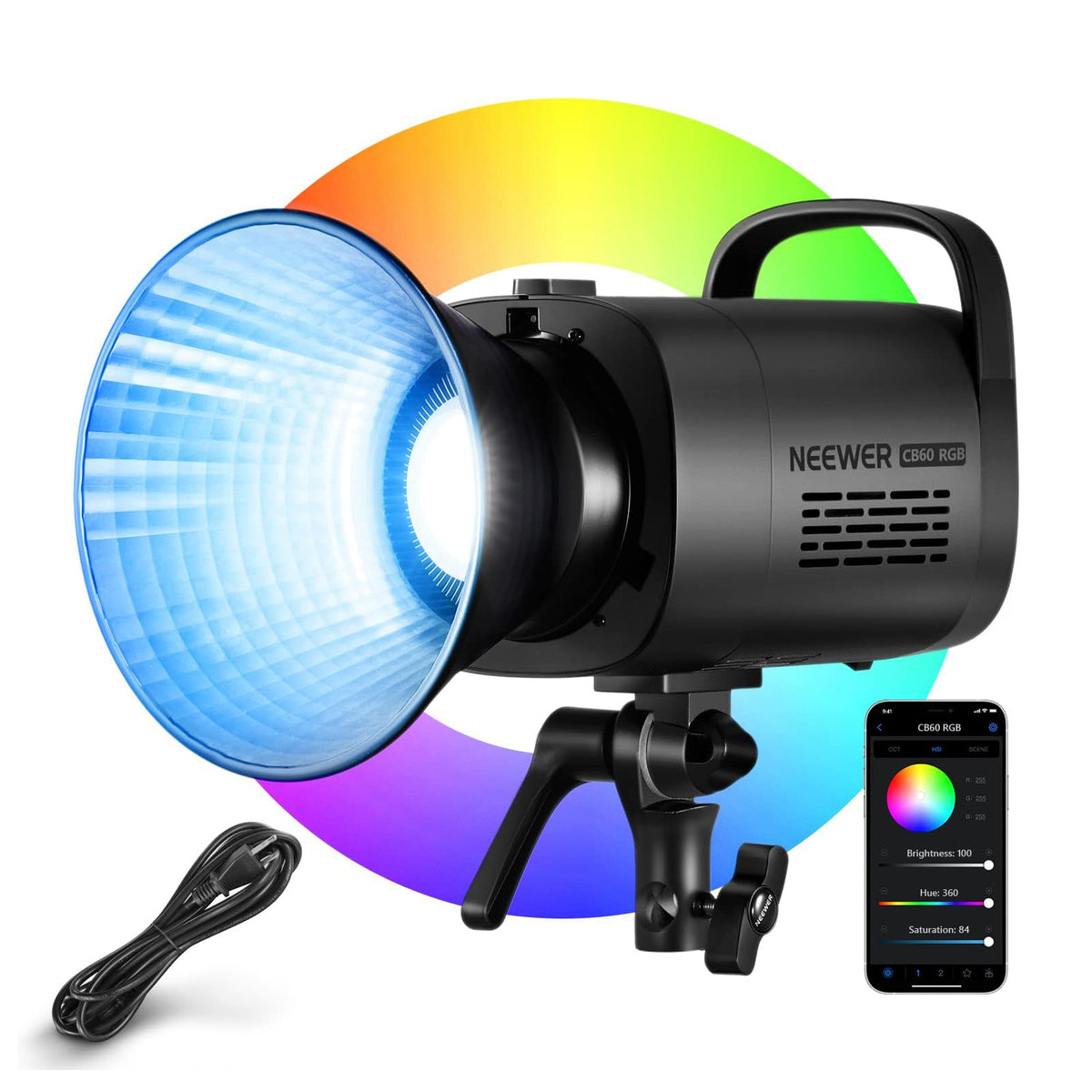 NEEWER CB60 RGB 70W LED Video Light | Constant Light