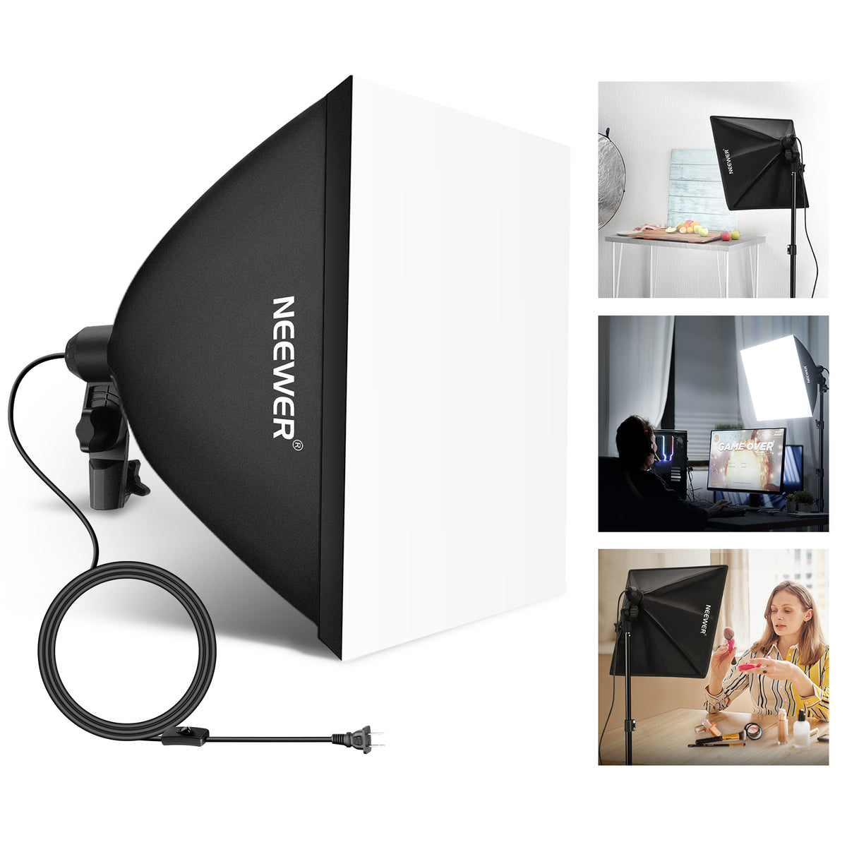 NEEWER SF4040/SF6060 Studio Softbox | Square Softbox