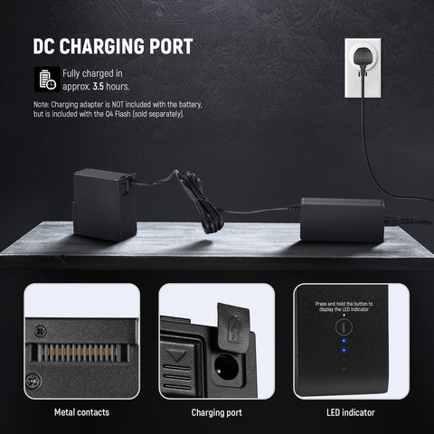 NEEWER NB-Q4 Q4 Battery Pack - NEEWER