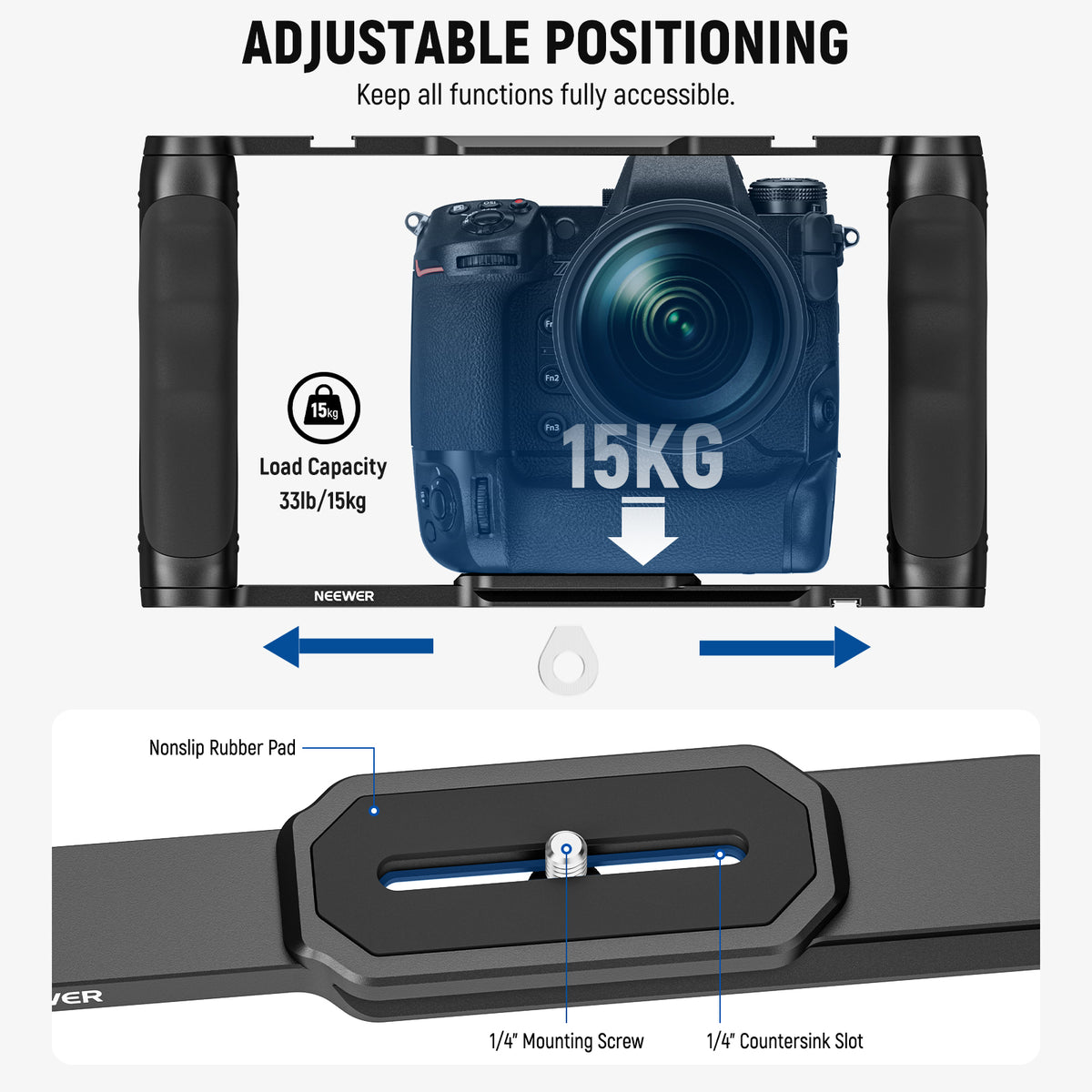 NEEWER CA016T Universal Camera Cage - NEEWER