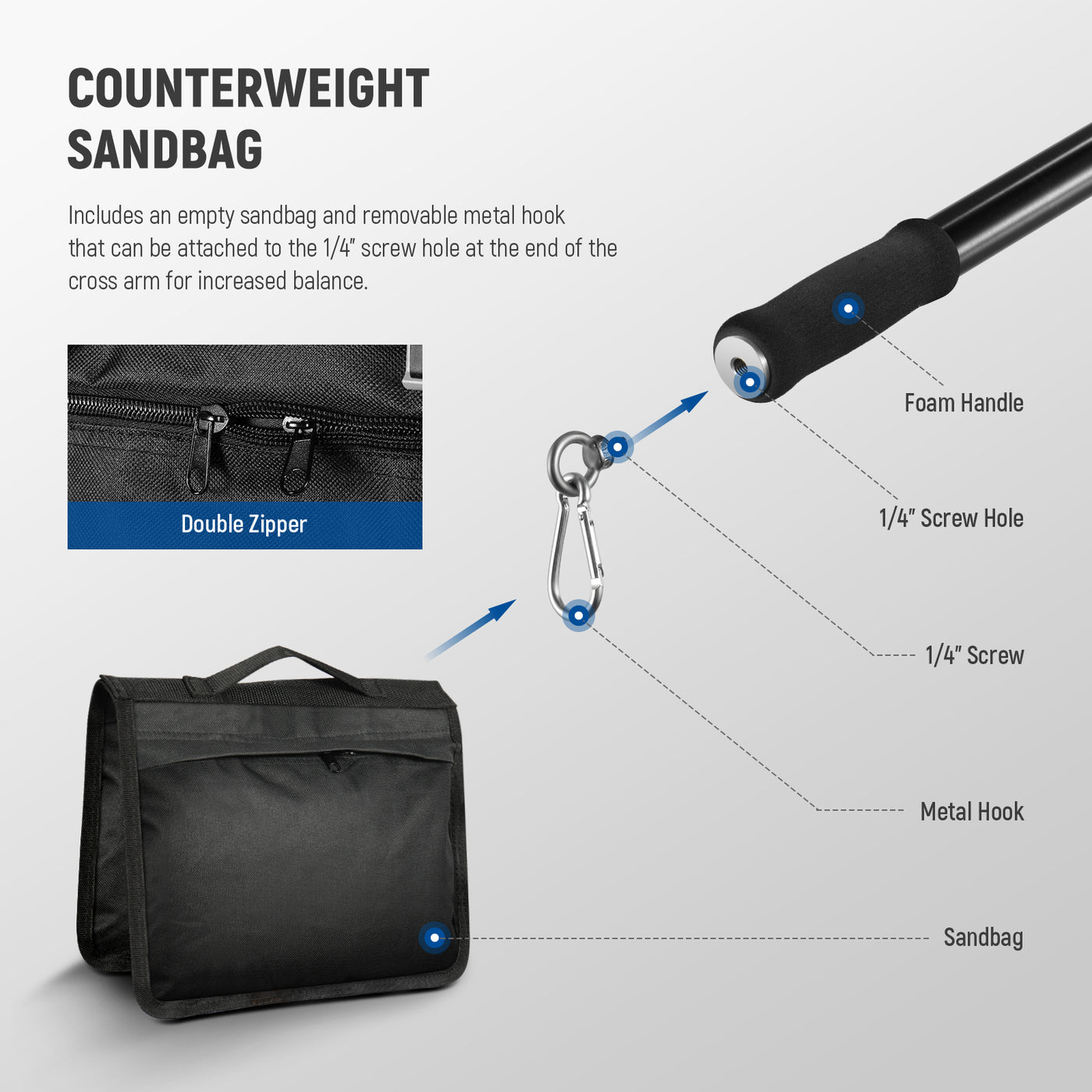 Tripod Head and Accessories – NEEWER