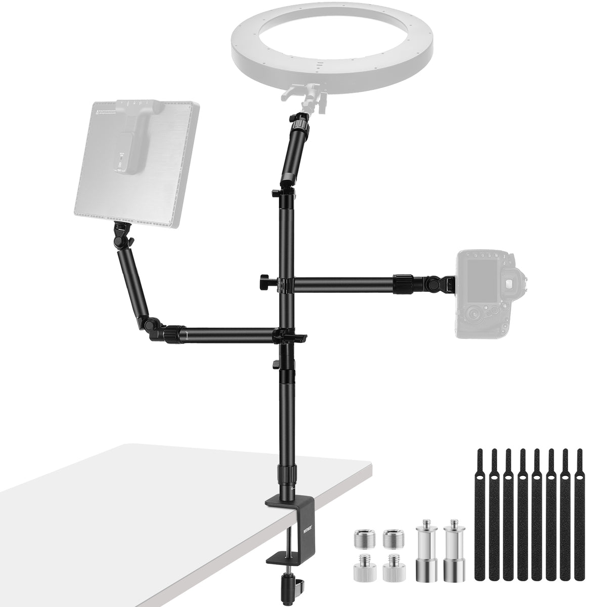 NEEWER ST008 Overhead Camera Stand | Camera Desk Mount