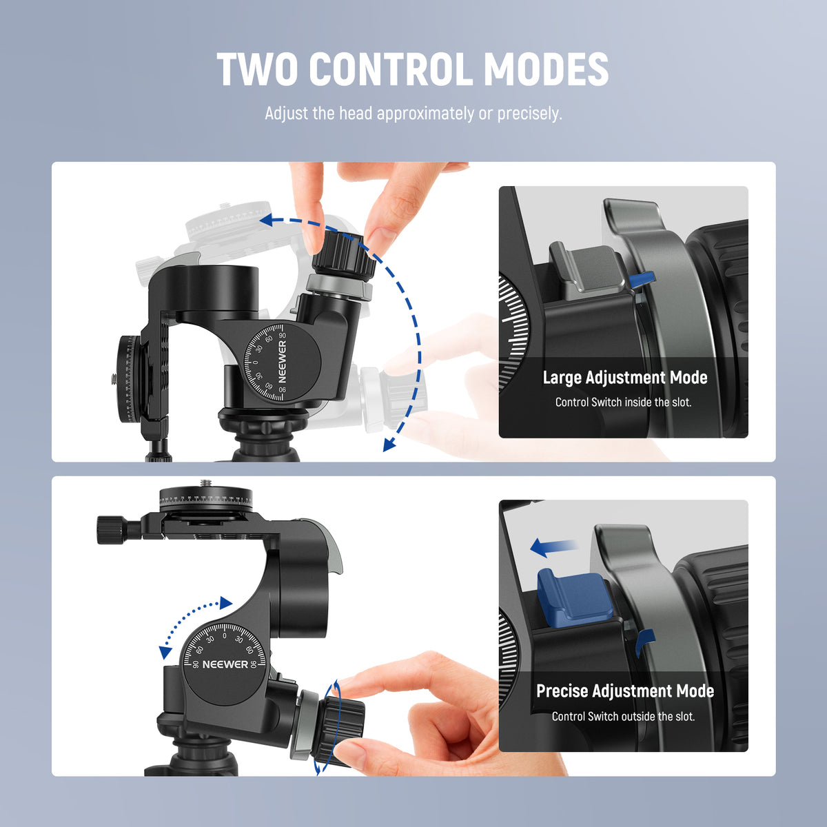 Tripod Head and Accessories – NEEWER