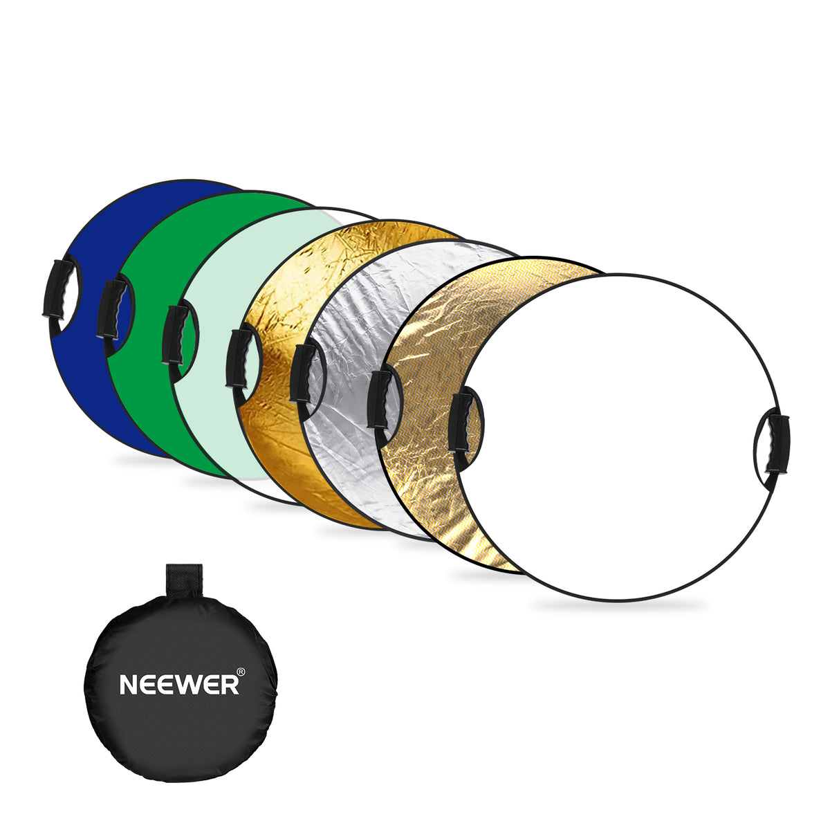 NEEWER 7-In-1 Photography Reflector | Round Reflector
