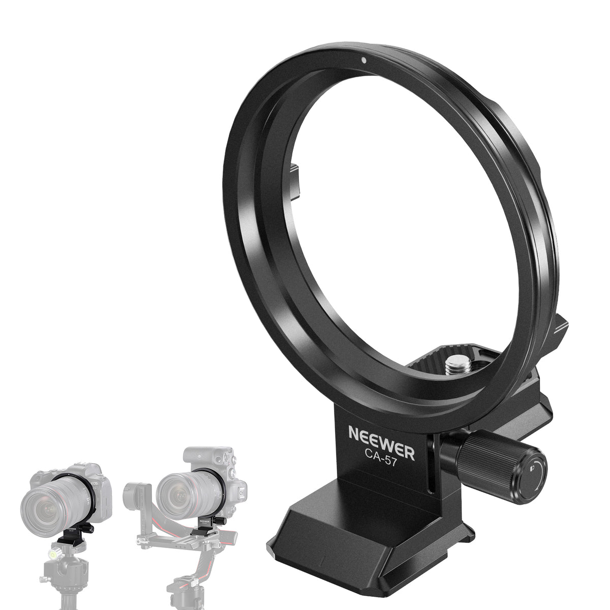 NEEWER Rotatable Camera Lens Collar Mount Plate
