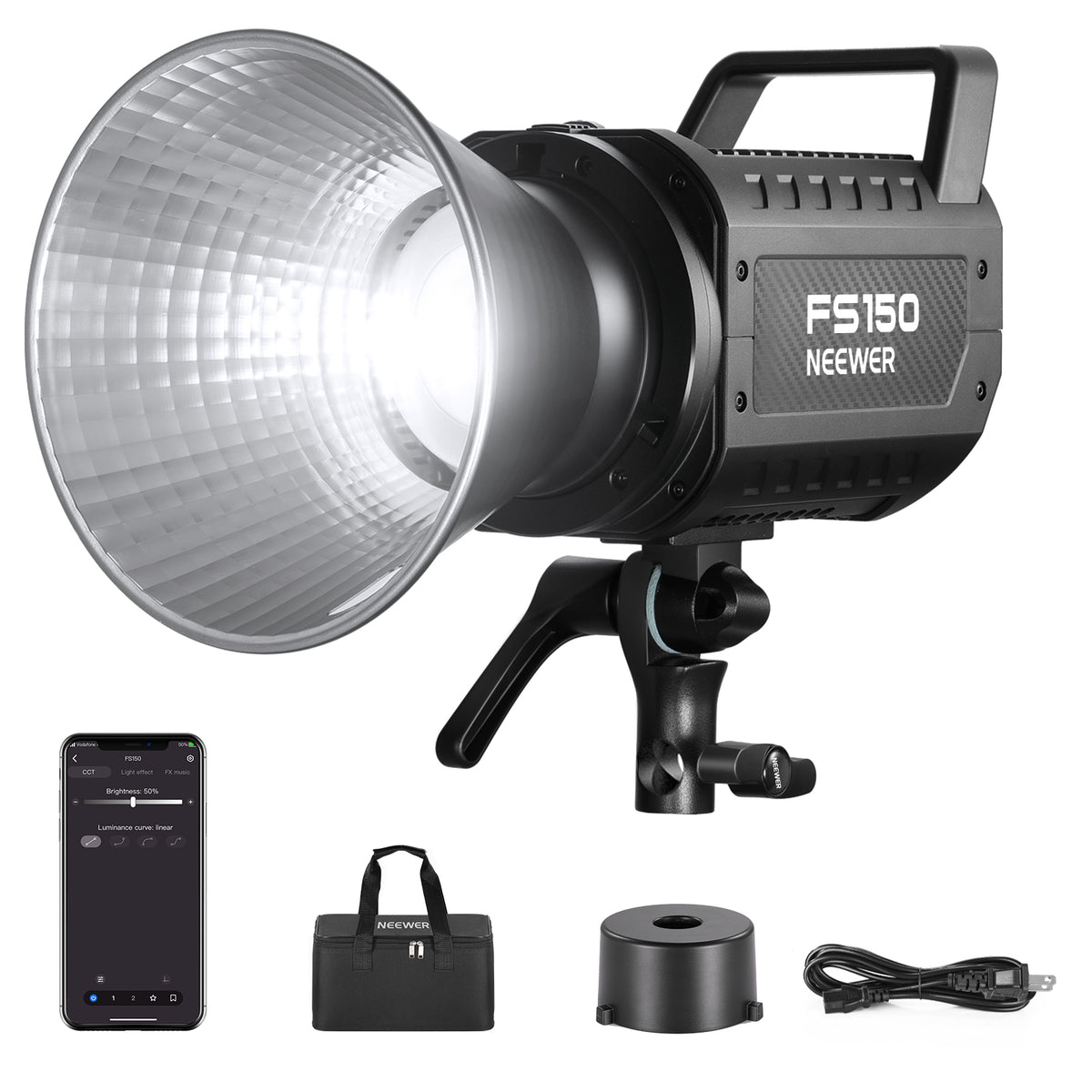 NEEWER FS150 130W LED Video Light | Portable Spotlight