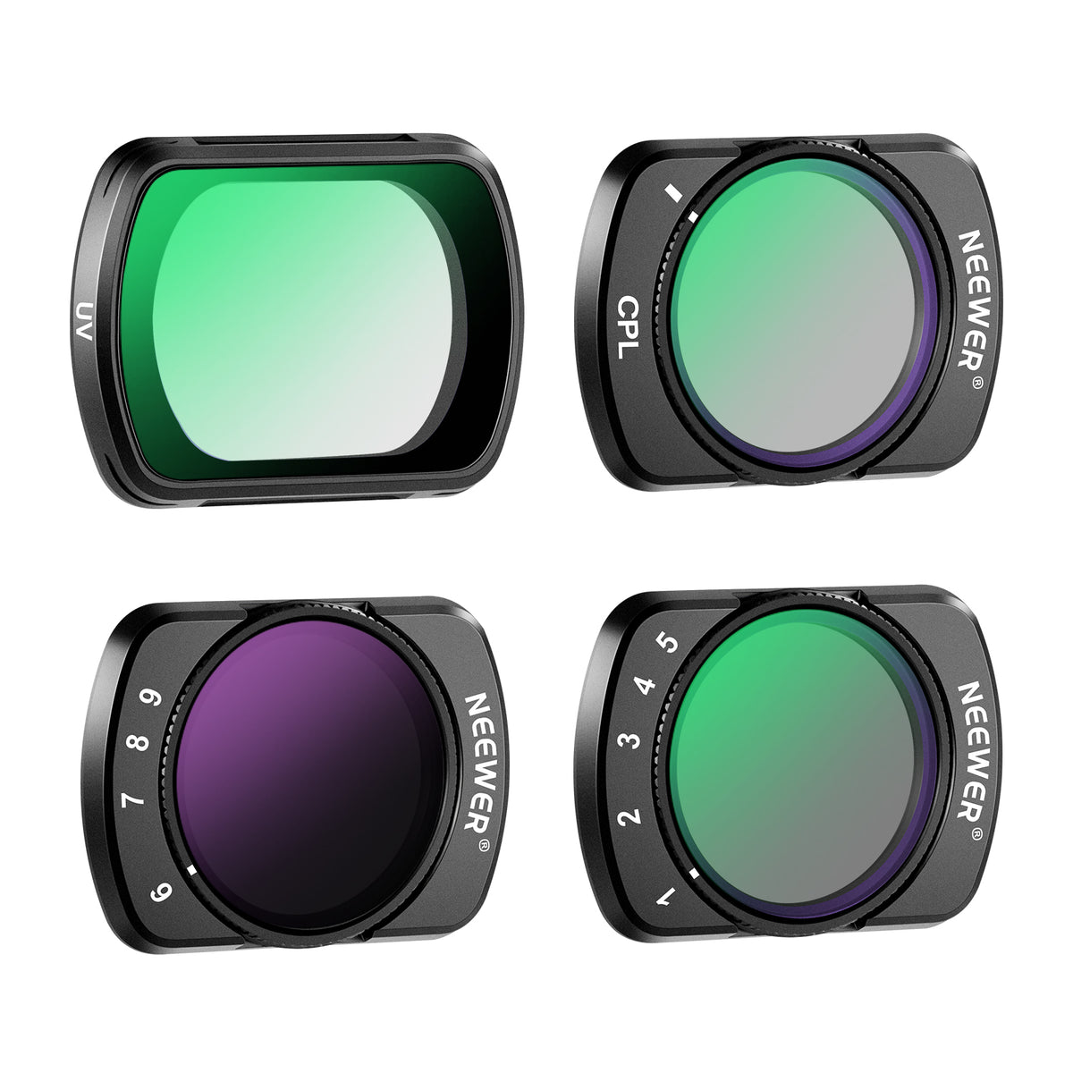 NEEWER FL-P9 Magnetic OSMO Pocket 3 / Pocket 4 & Xtra Muse Variable ND ...