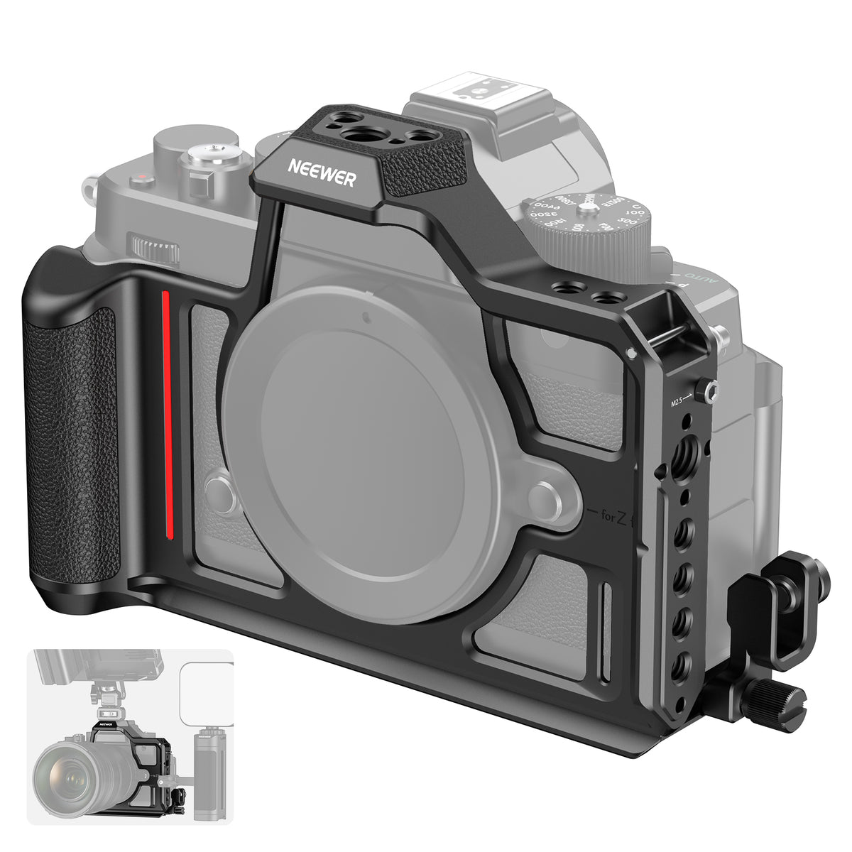 NEEWER CA064 Half Camera Cage for Nikon Zf | Video Rig