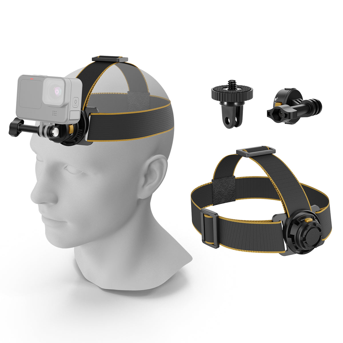 NEEWER GP20 Head Strap Mount | Action Camera Strap Mount