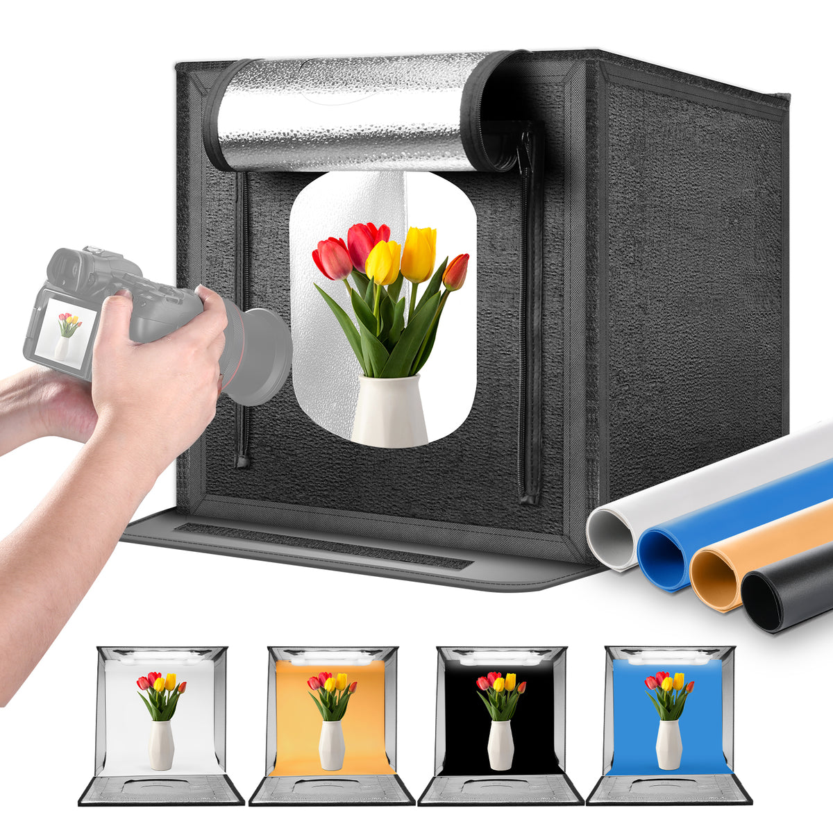 NEEWER LP40 Upgraded Foldable Photo Studio Light Box