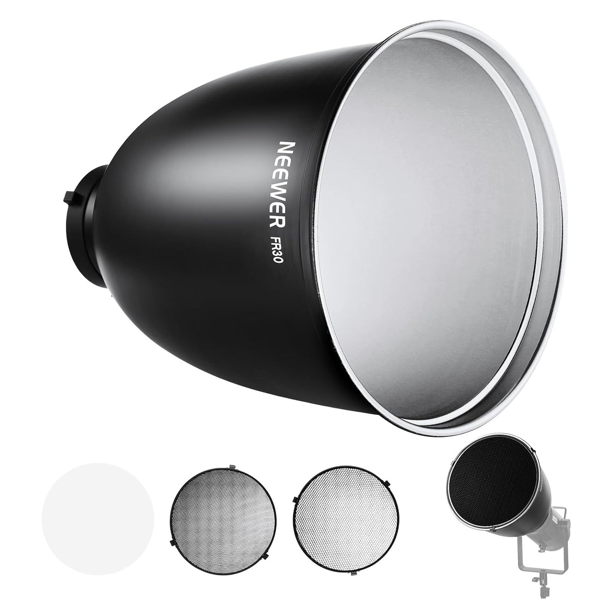 NEEWER FR30 11.6" Deep Focus Reflector | Camera Reflector