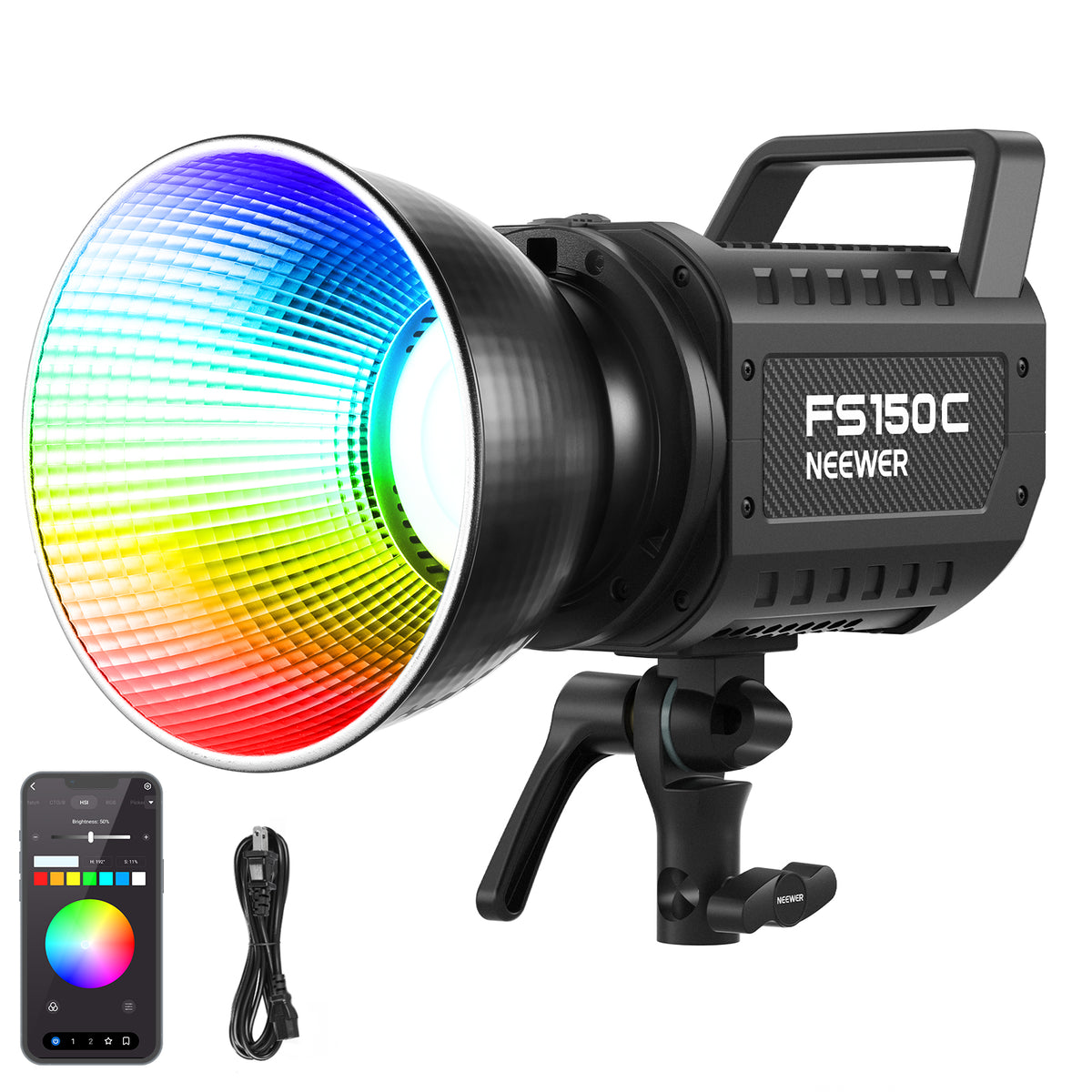 NEEWER FS150C 130W RGB LED Video Light - NEEWER