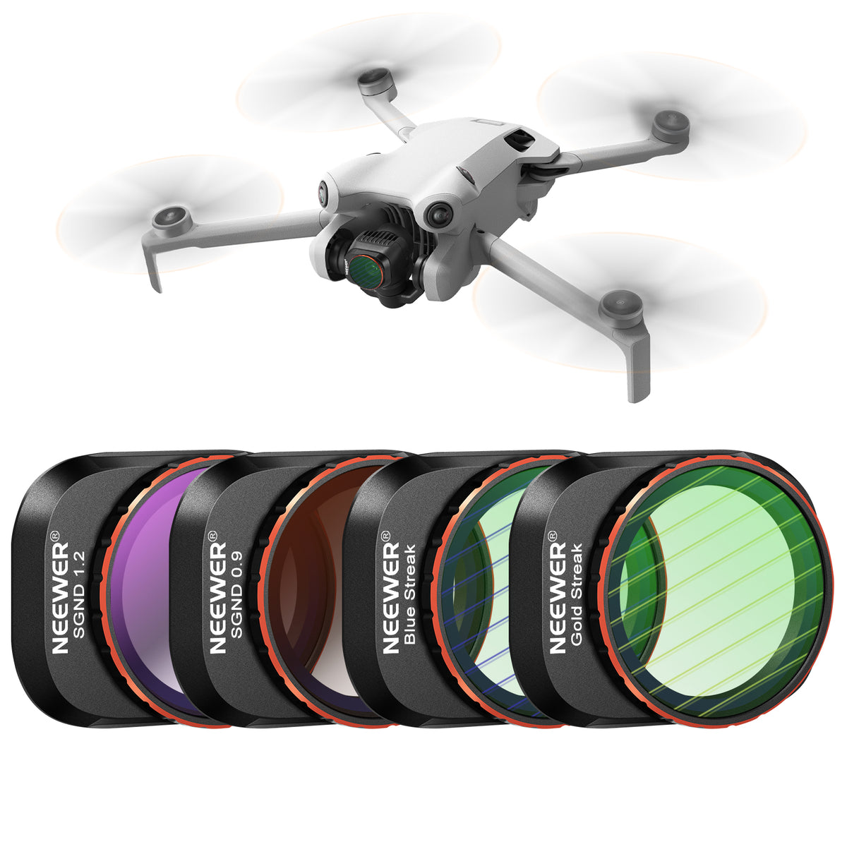 NEEWER FL-32 ND&Effect Lens Filter Set For DJI Mini 4 Pro