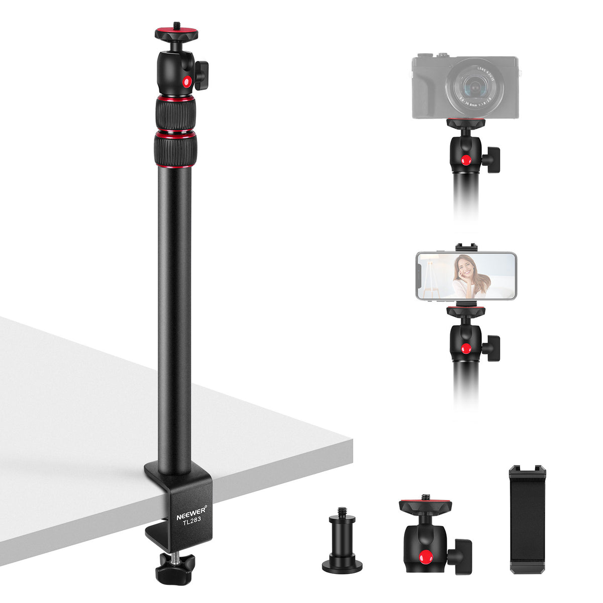 17"-40" Camera Table Mount | Desk Mount Stand - NEEWER