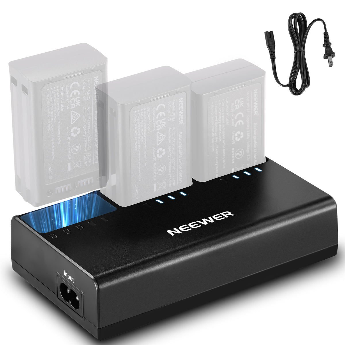 NEEWER NC3-Z1 Triple Slot Battery Charger Kit