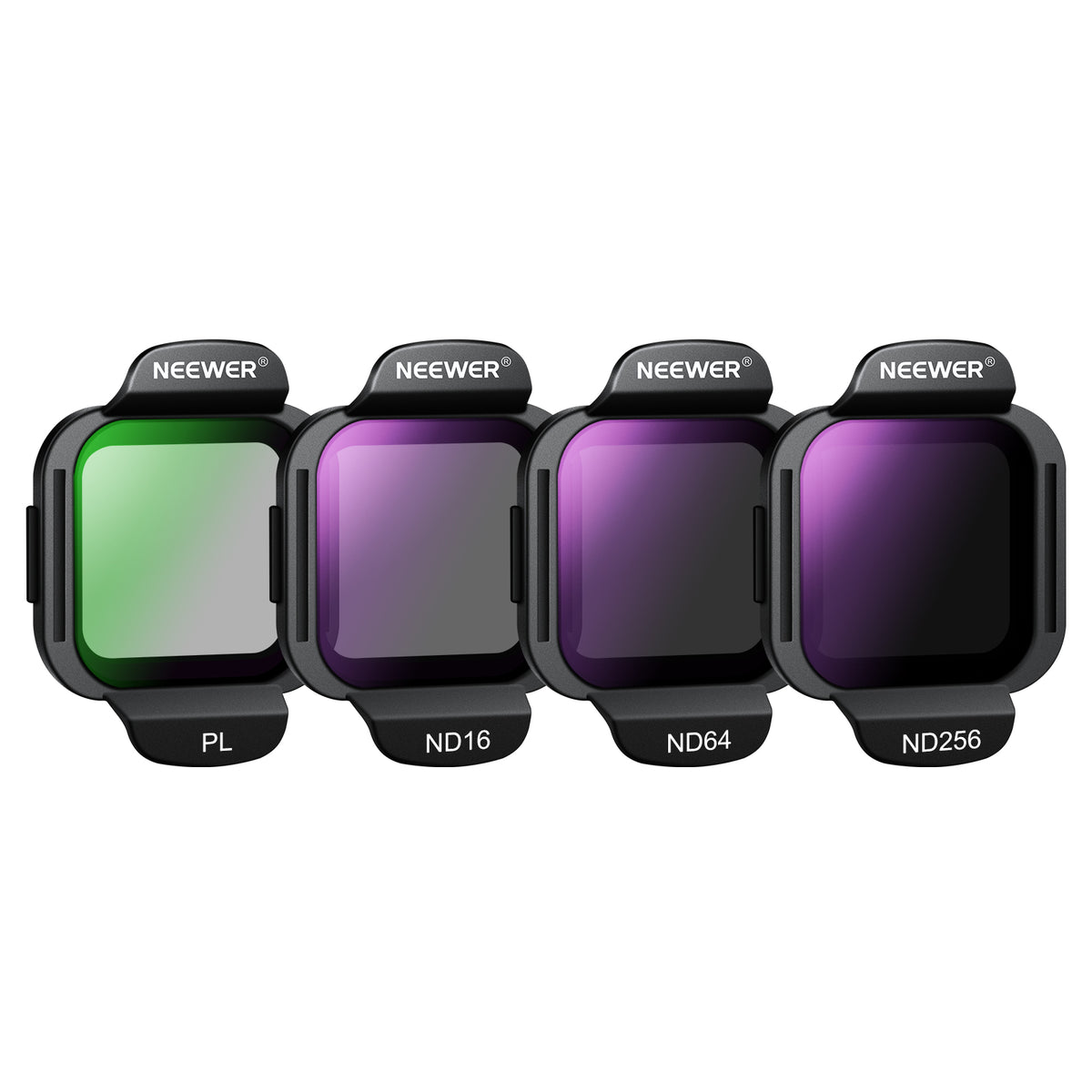 NEEWER FL-N33 4-Pack ND16/ND64/ND256/CPL Filter for DJI Flip