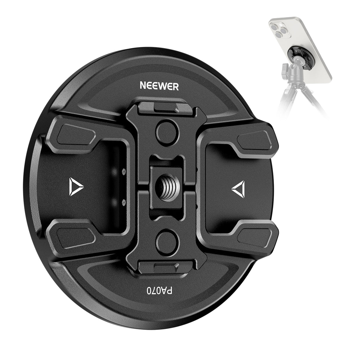 NEEWER PA070 Magnetic Phone Tripod Mount for MagSafe iPhone
