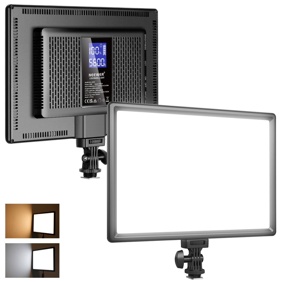 NL-192AI Bi-Color Light Panel | Portable LED Light - NEEWER