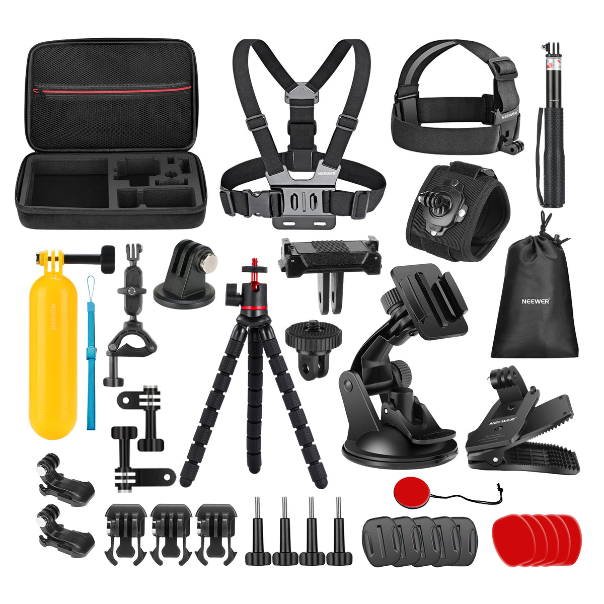 NEEWER GP-51 35 in 1 Action Camera Accessory Kit