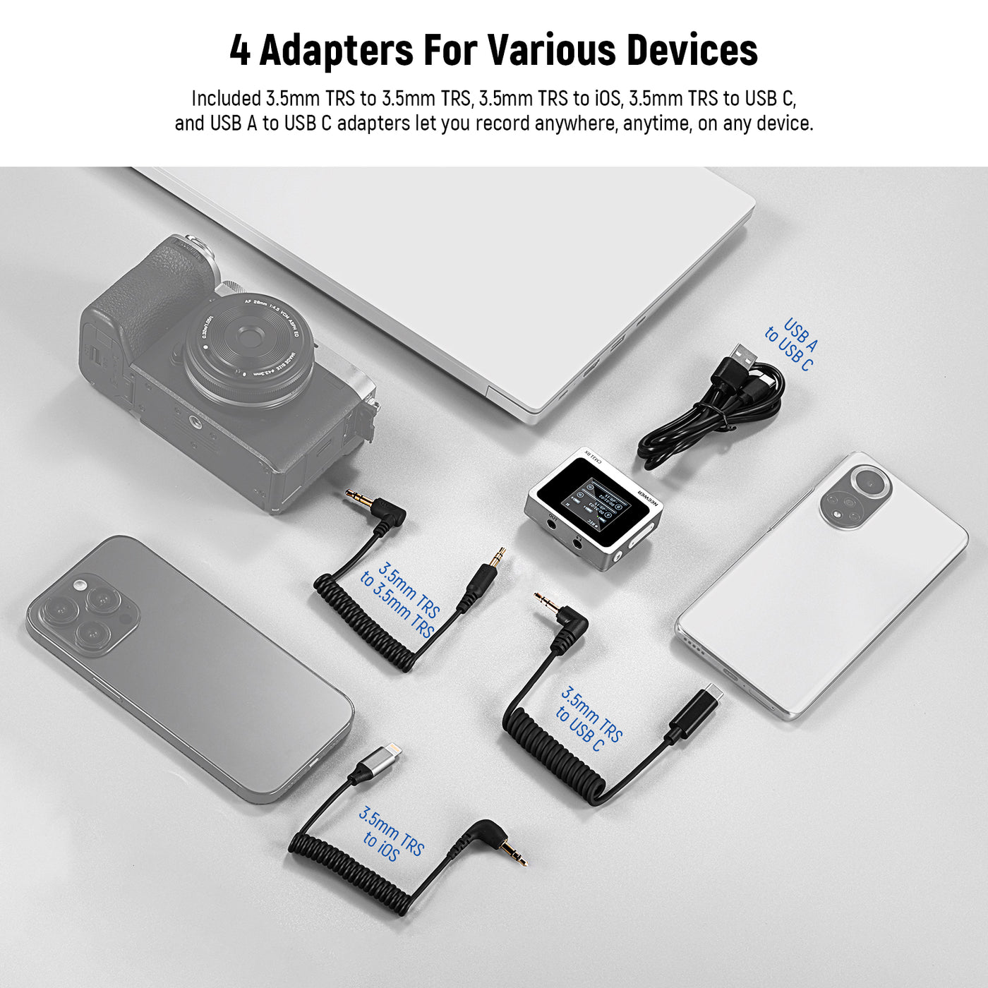 NEEWER CM31 Wireless Lavalier Microphone System