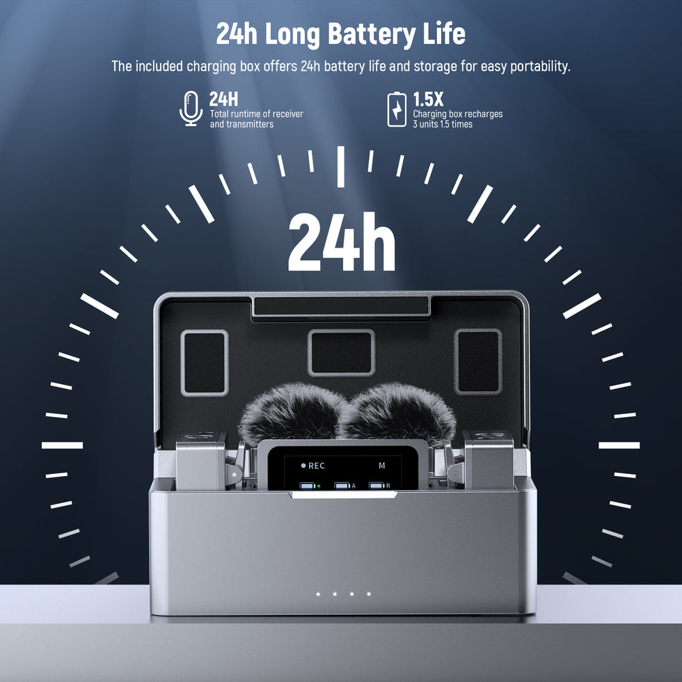 NEEWER CM31 Wireless Lavalier Microphone System