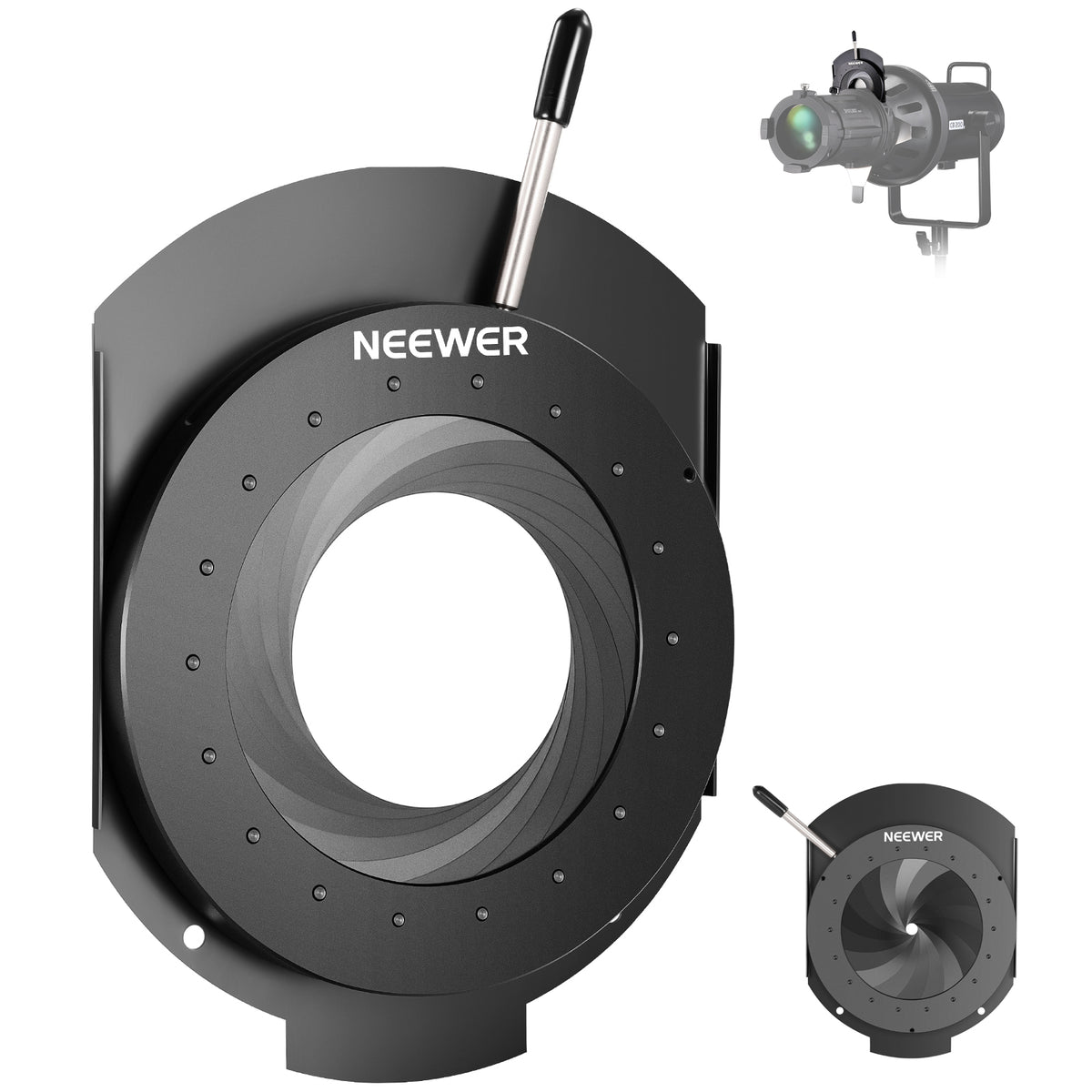 NEEWER CSS2 Spotlight Mount Iris for LS-39 Spotlight Snoot - NEEWER