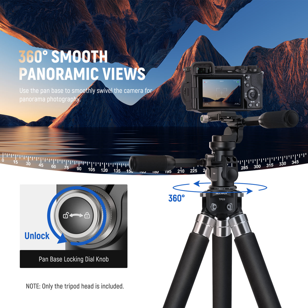 Tripod Head and Accessories – NEEWER