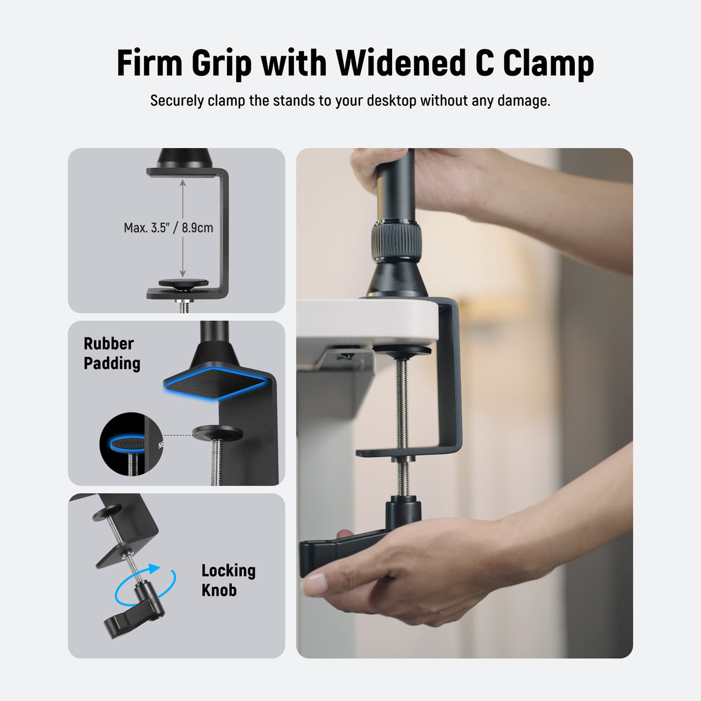 Camera Desk Mount | Optimize Space Usage of Table - NEEWER