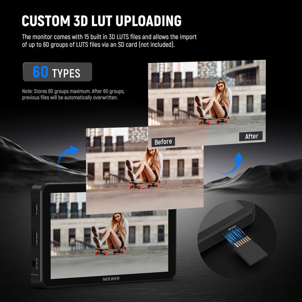 NEEWER F700 7" Touch Screen Field Monitor | Camera Monitor