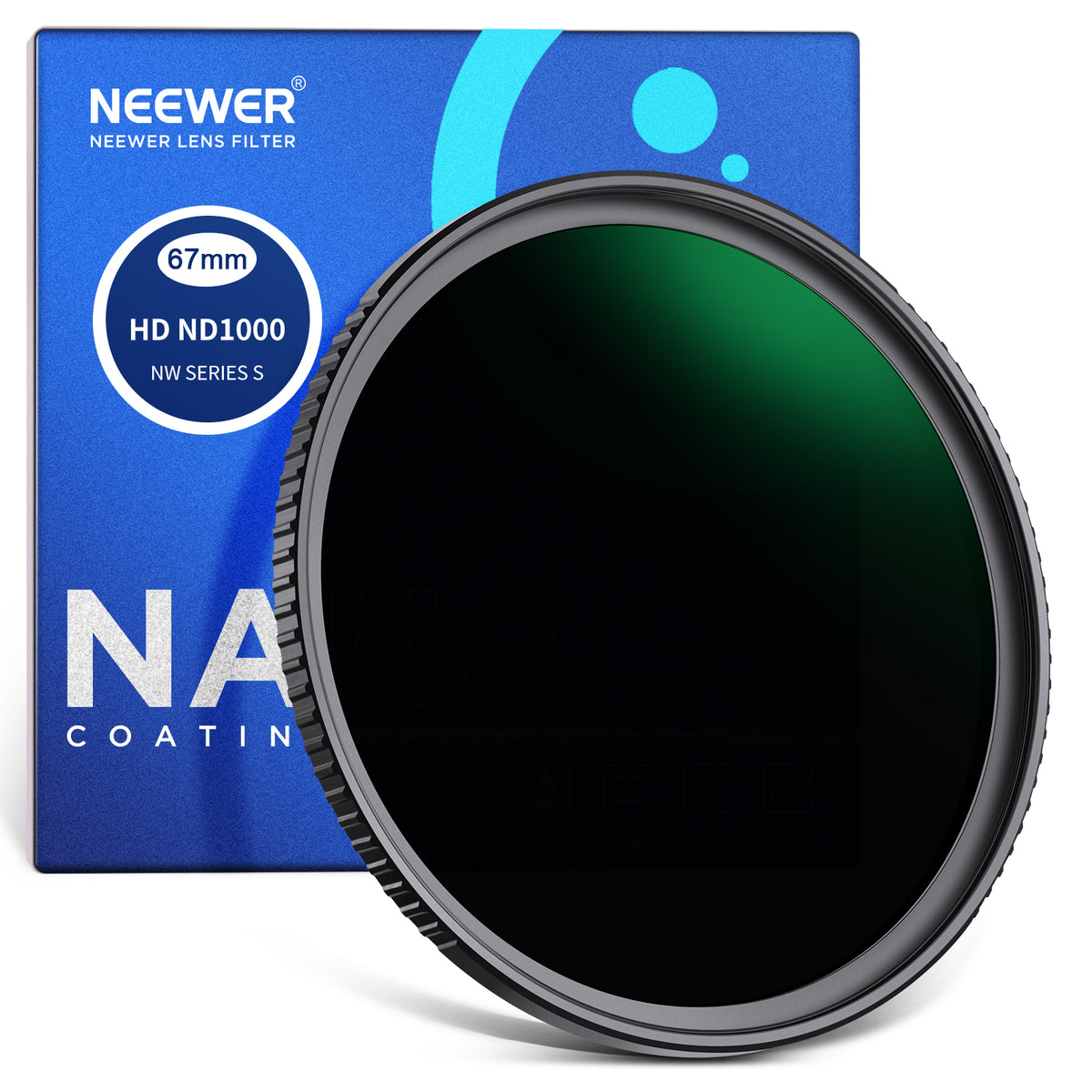 NEEWER ND1000 ND Lens Filter | Neutral Density Filter