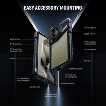 NEEWER PA042 Cage For SAMSUNG S24 Ultra | Cellphone Cage