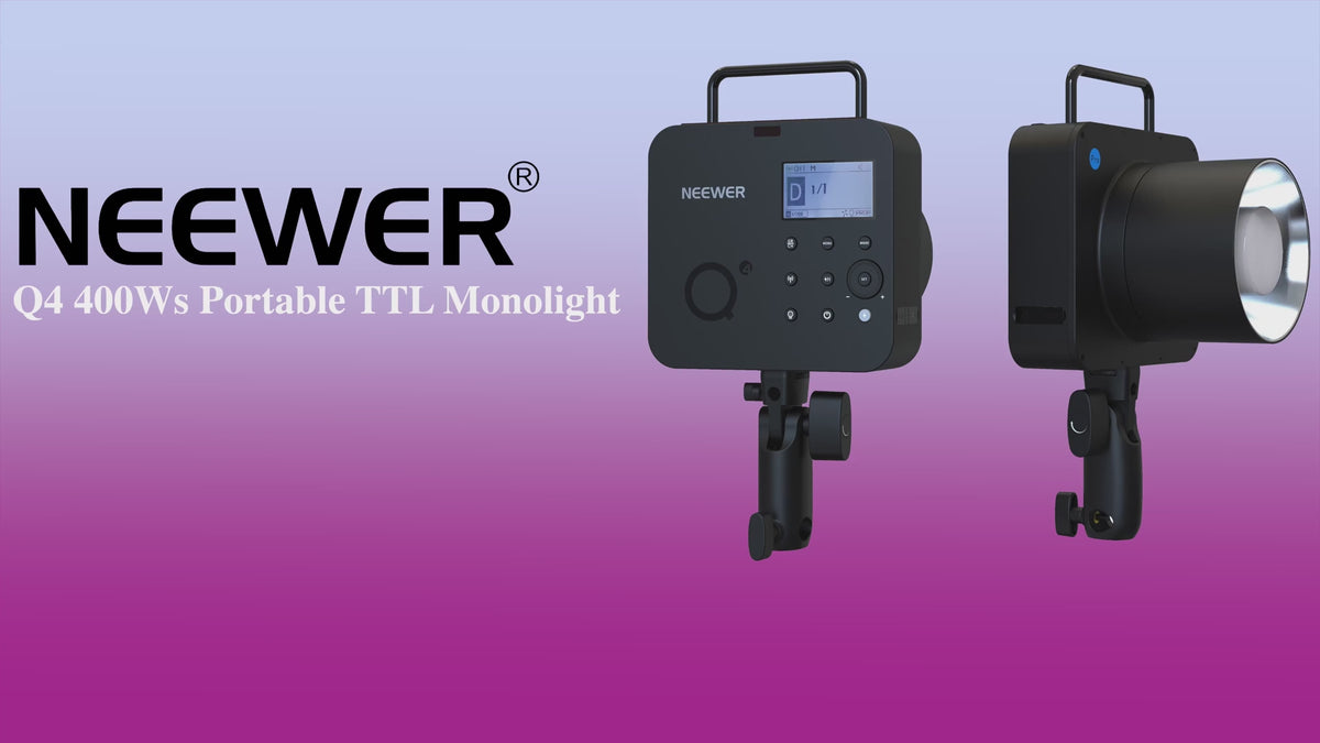 NEEWER Q4 400Ws 2.4G TTL Flash - NEEWER