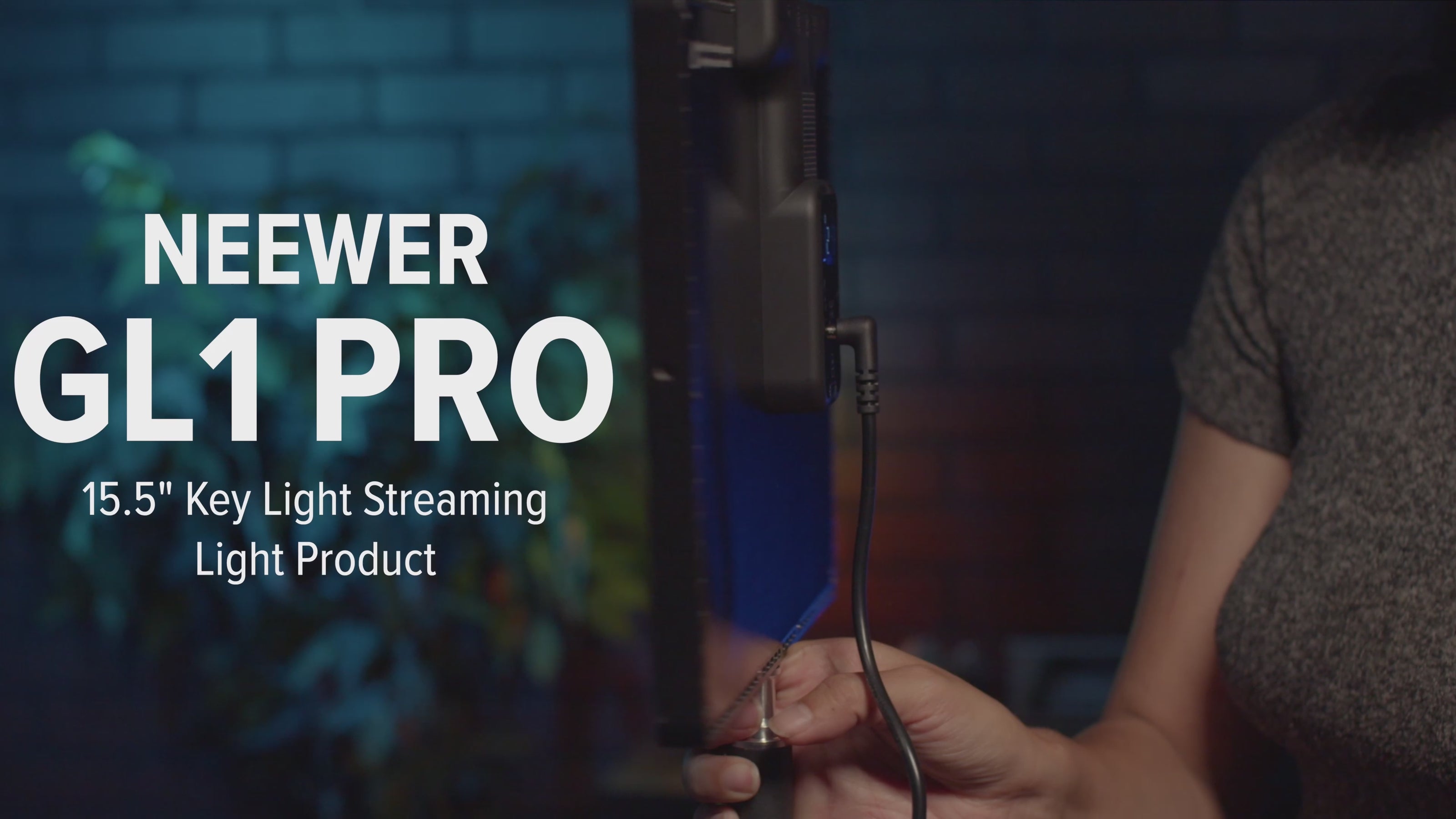 NEEWER GL1 PRO 15.5" Key Light Streaming Light - NEEWER