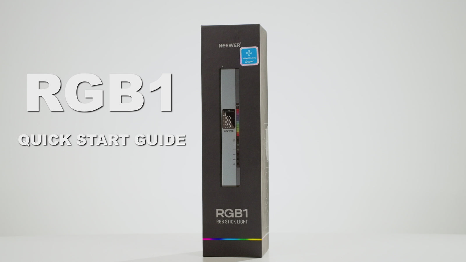 NEEWER RGB1 RGB Light Stick | Magnetic Handheld Light