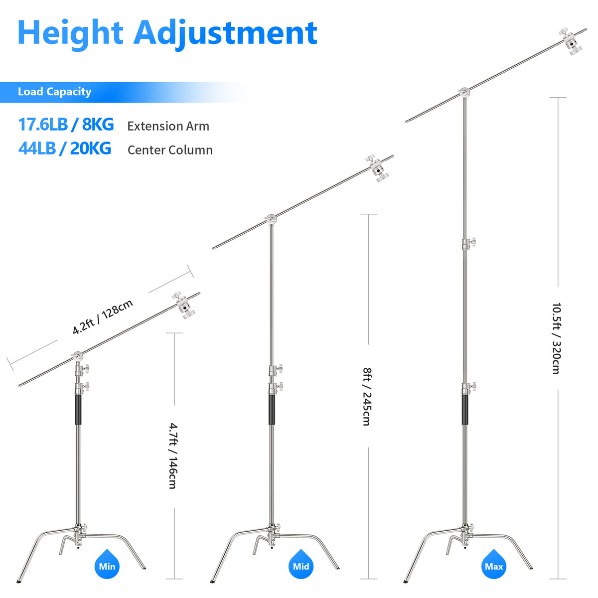 C Stand | Century Stand | Up to 50% Off - NEEWER
