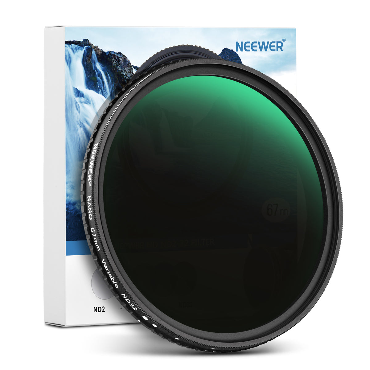 NEEWER Variable ND Filter | ND2-ND32 Lens Filters