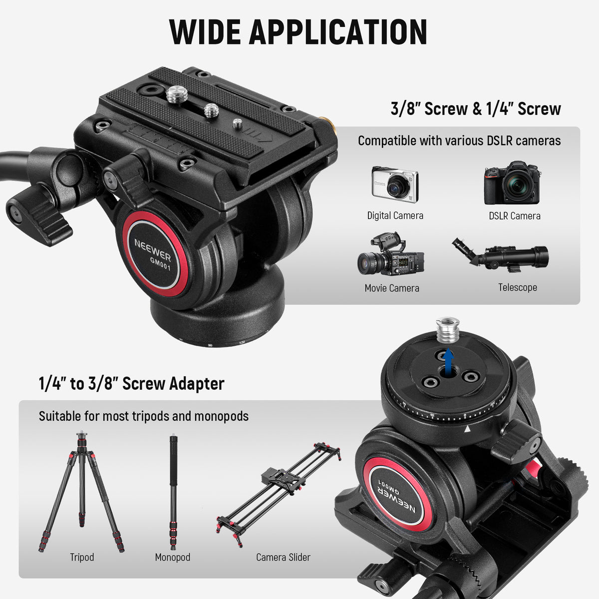 Tripod Head and Accessories – Page 2 – NEEWER