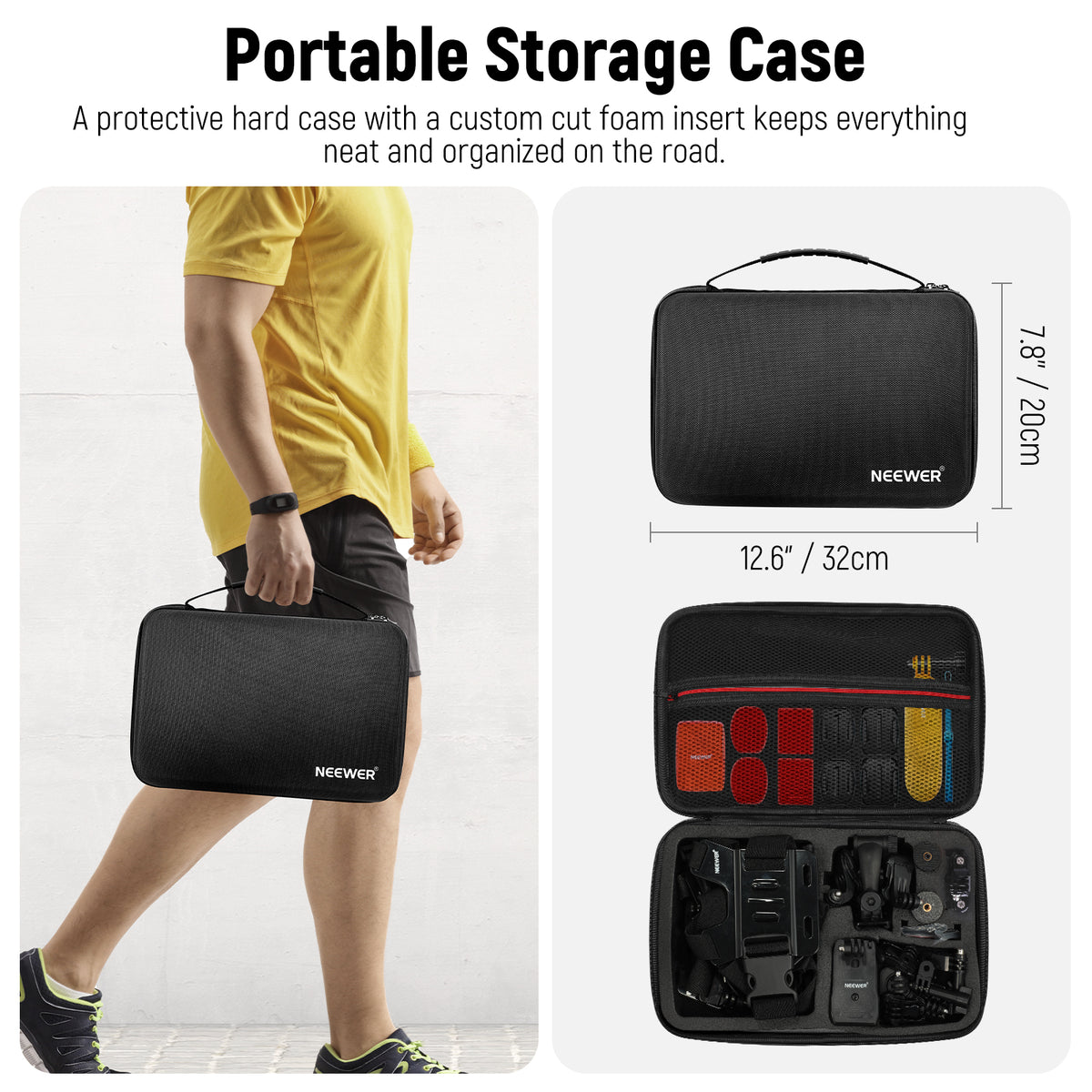 NEEWER 50 in 1 Action Camera Accessory Kit - NEEWER