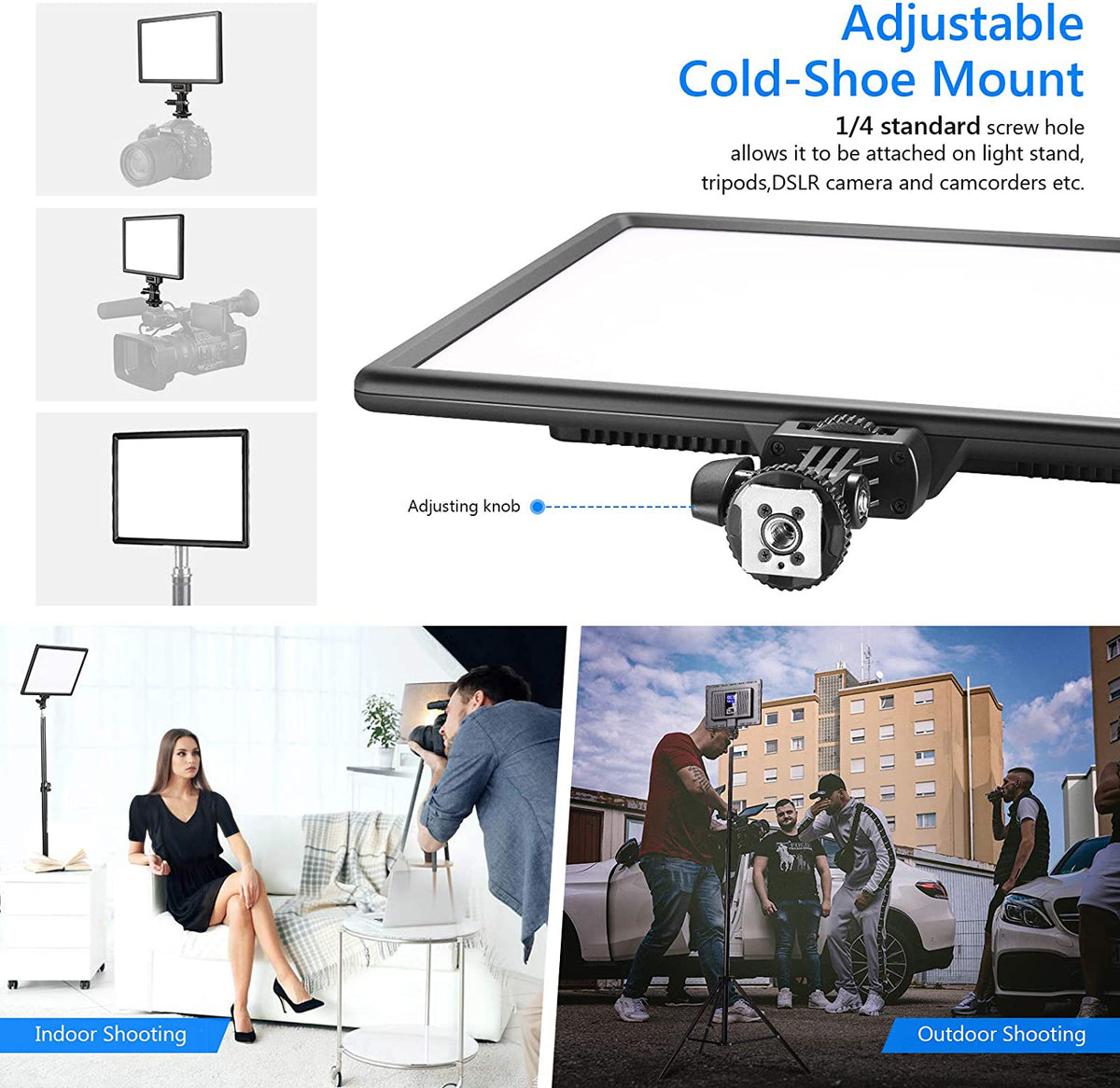 NEEWER NL-192AI Bi-Color LED Panel Light - NEEWER