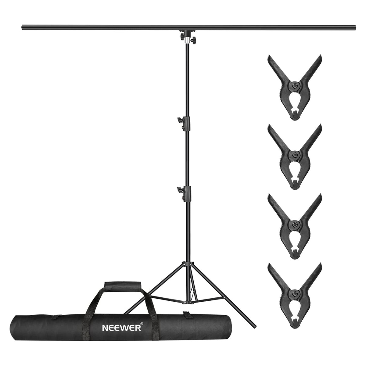 NEEWER T-Shape Background Support Stand Kit - NEEWER – neewer.com