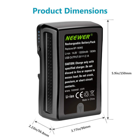 V mount Battery – NEEWER
