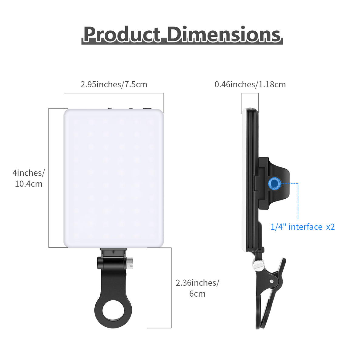 NEEWER NL-60AI LED Video Conference Light - NEEWER